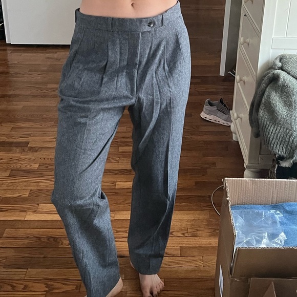 Yves Saint Laurent | Pants & Jumpsuits | Vintage Ysl Wool Trousers ...